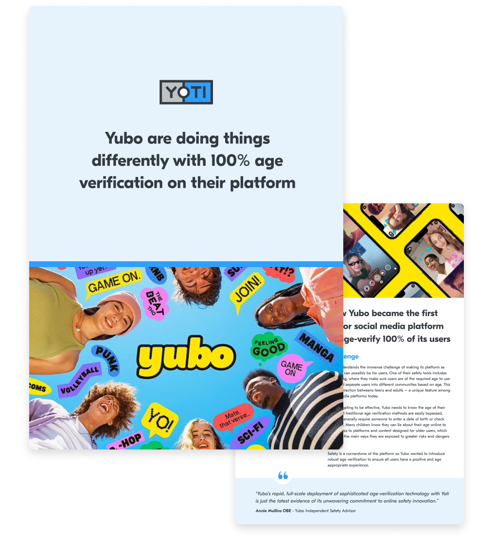 How Yubo age-verified 100% of their young user base